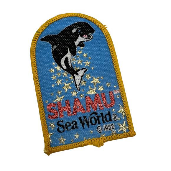 Other | Vintage 1982 Sea World Shamu Orca Killer Whale Marine Park ...